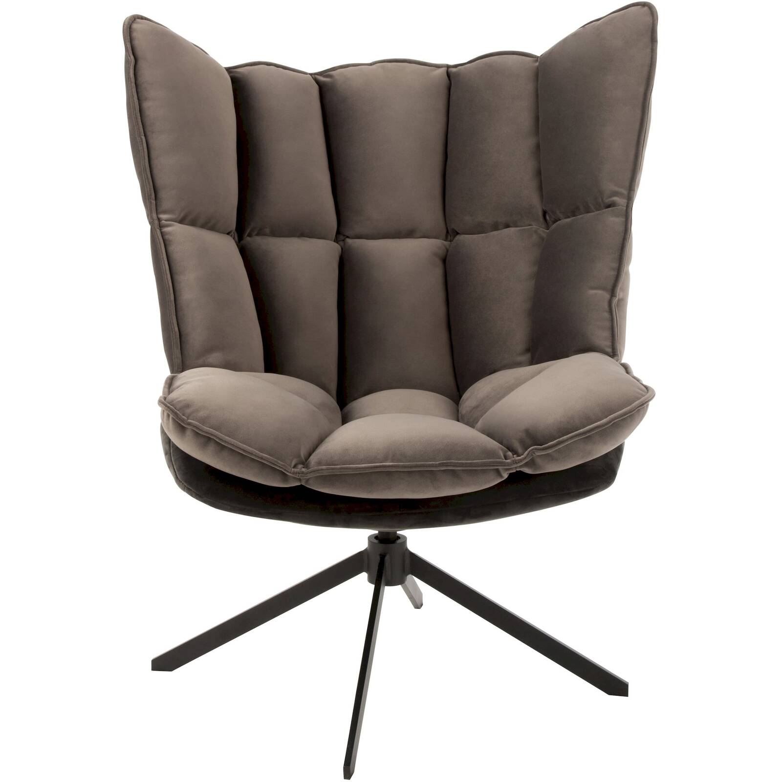 Fauteuil Lafe en Métal | Jolipa | Gris, Greige