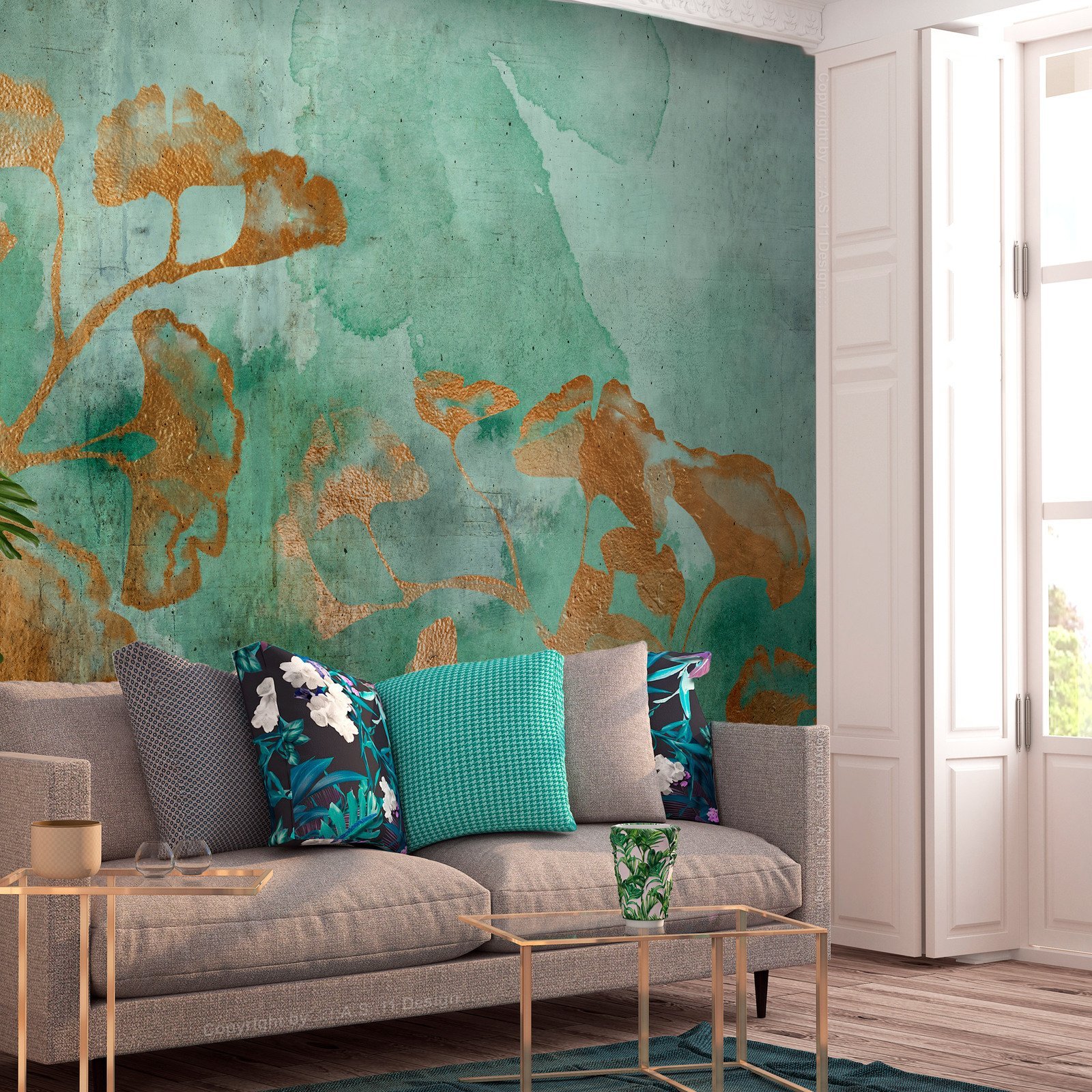 Revigorez votre Déco avec le Papier Peint Ginkgo Artgeist